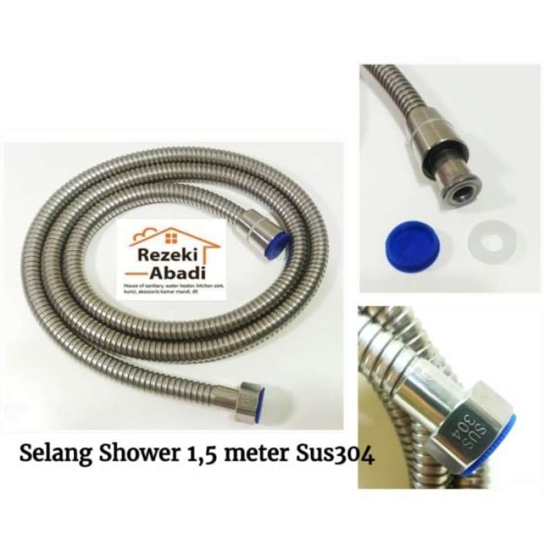Promo Baru Selang Shower 15 meter Stainless Sus304 / Fleksibel Shower ...