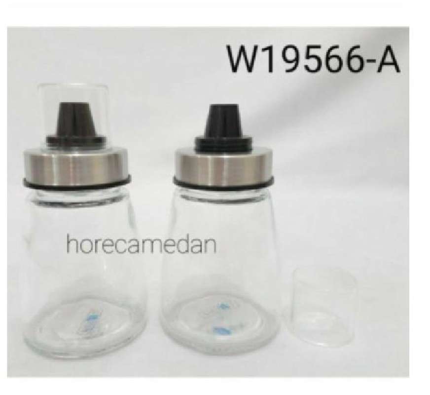 Jual Botol kaca gula / Botol kaca kecap dengan tutup 200ml di Seller ...