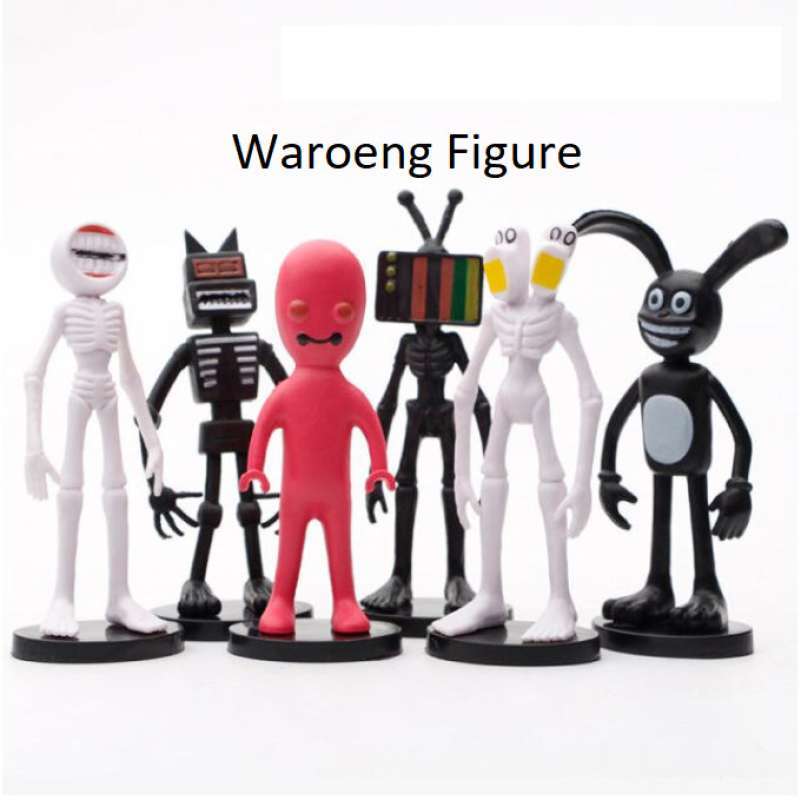 Jual SIREN HEAD HORROR ACTION FIGURE SET 6 LAMP HEAD - Set 6 - C di ...