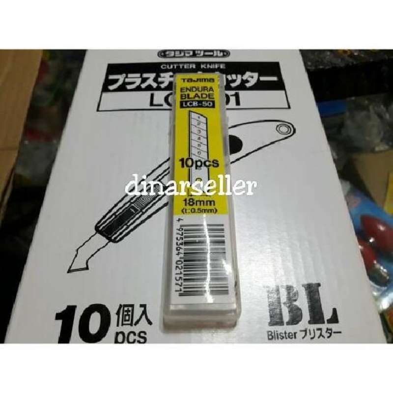 Jual Tajima Original Cutter Lcb 50 Heavy Duty Ultra Sharp Endura Blades ...