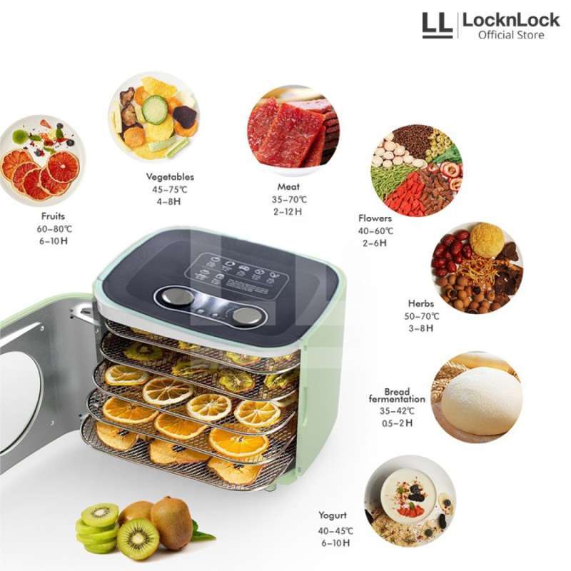 Jual Locknlock - Mini Food Dehydrator 8l (mesin Pengering Makanan ...