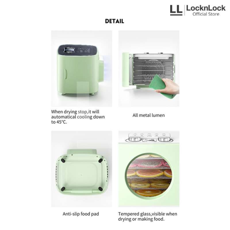 Jual Locknlock - Mini Food Dehydrator 8l (mesin Pengering Makanan ...
