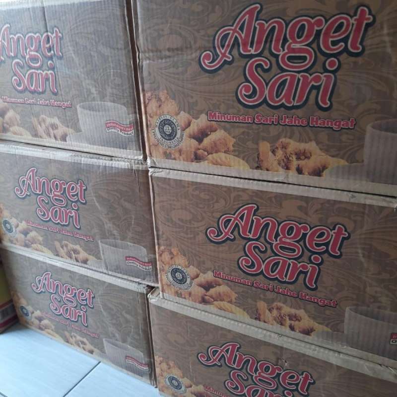 Jual Anget Sari Susu Jahe 1 Dus Isi 25 Renceng Di Seller Toko Ade Brata ...