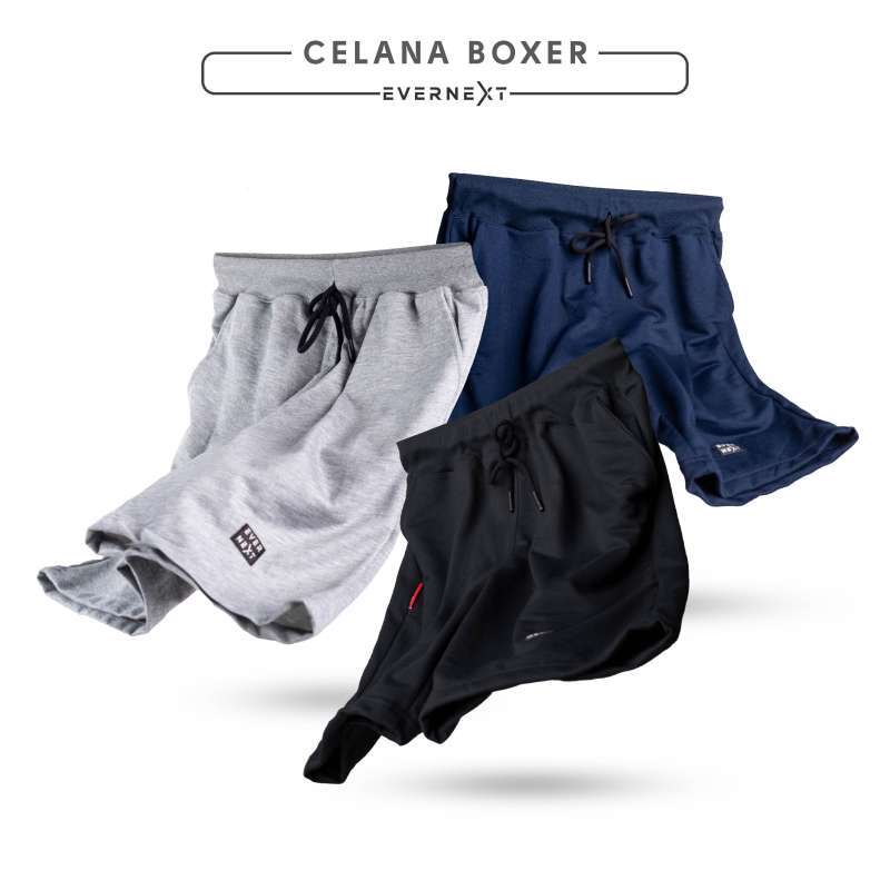 Promo Evernext - Celana Pendek Pria Celana Olahraga Santai Pria Celana ...