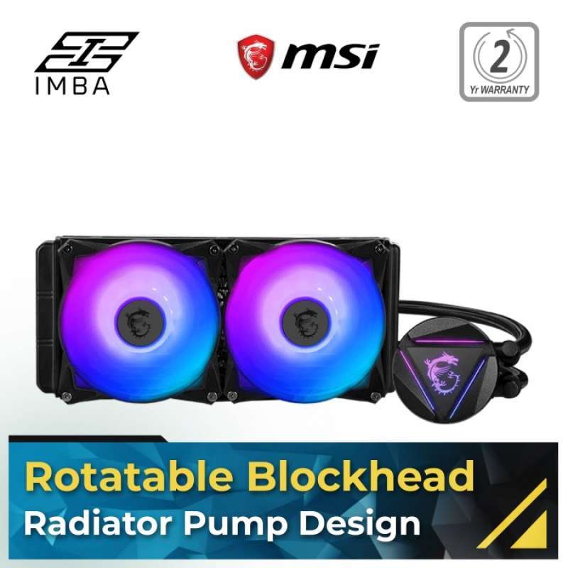 Jual Msi Mag Coreliquid 280R [Aio Liquid Cooling] di Seller Whole shop ...