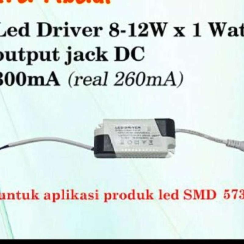 Jual Led Driver X Watt Jack Dc Ma Real Ma Casing Plastik Di Seller Lingga Seller