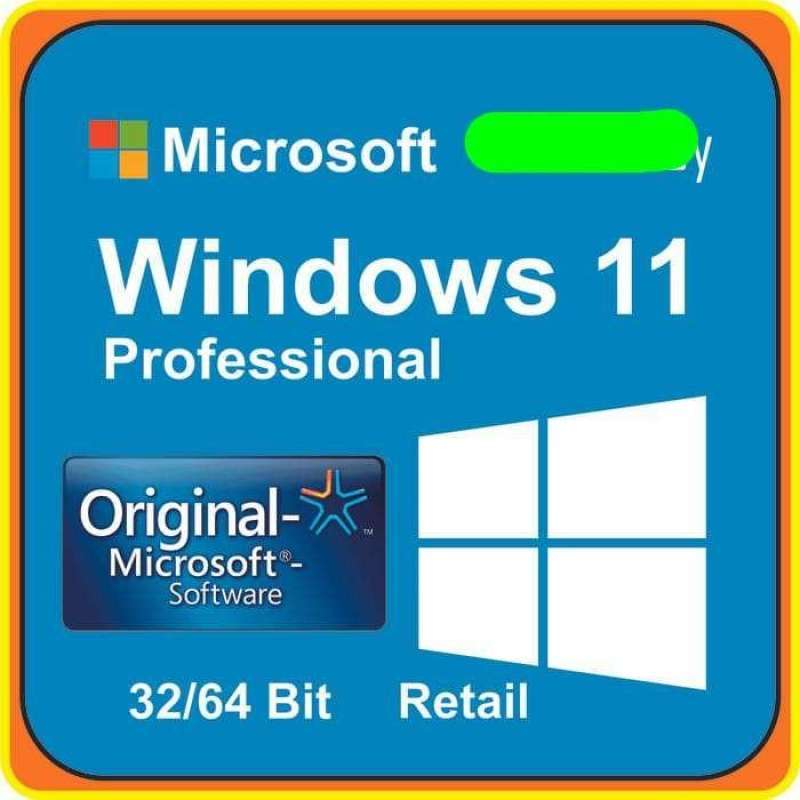 Jual Windows 11 Profesional Original for 32/64 bit lifetime di Seller ...