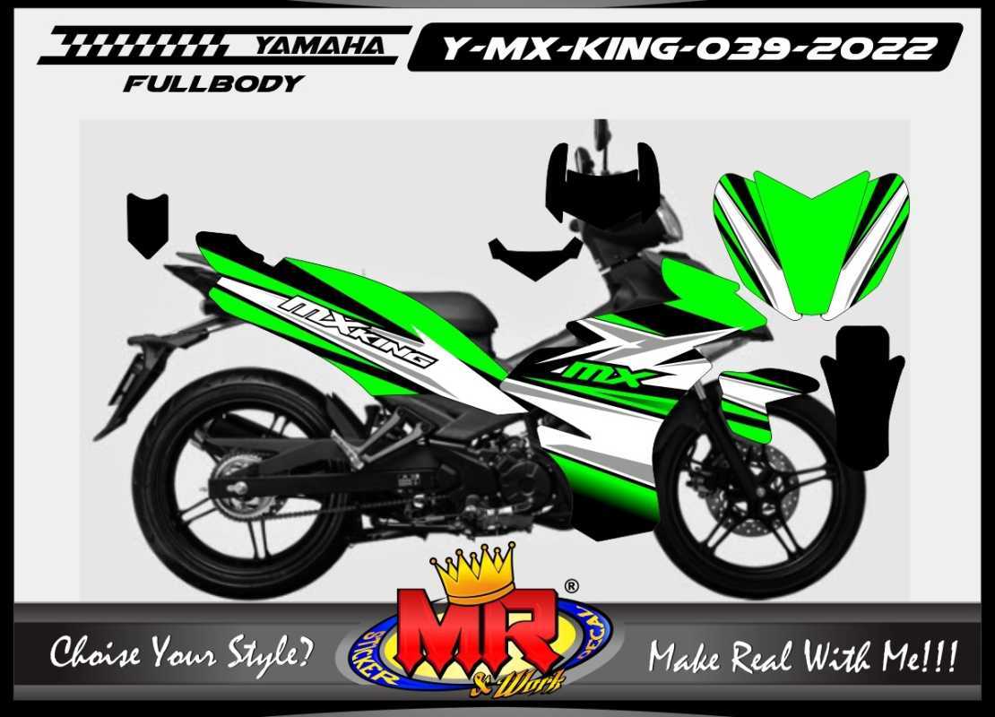 Promo Stiker Variasi Racing Decal Motor Yamaha MX KING FullBody Custom ...