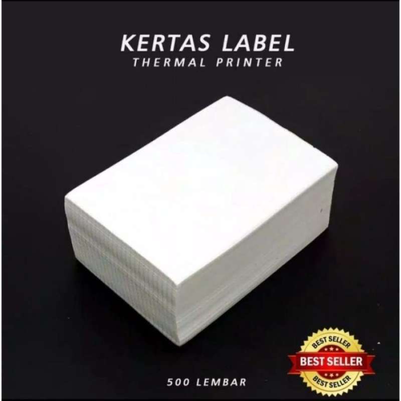 Promo Kertas Label Thermal Printer Ukuran 100 X 150mm ( 500 Lembar ...
