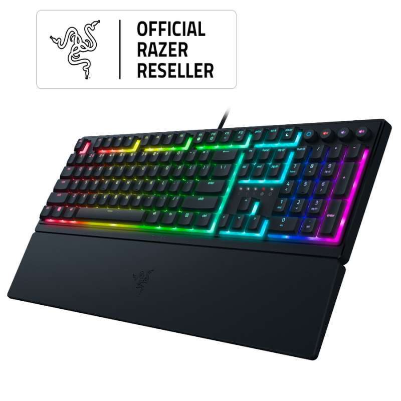 Jual Razer Ornata V3 - Low-profile Mecha-membrane RGB Keyboard di ...