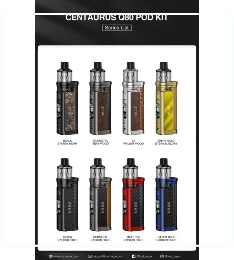 Jual [New!!!] Centaurus Q80 Pod Mod Device - 100% Authentic By Lostvape ...