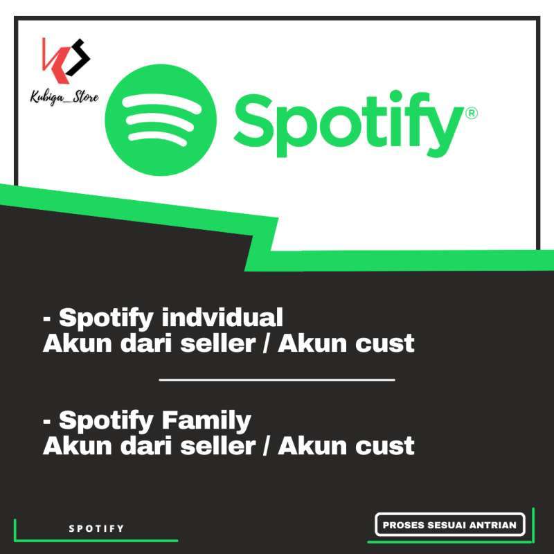 Promo SPOTIFY PREMIUM VIP Diskon 39% di Seller KuBIGA play - Bontoa ...
