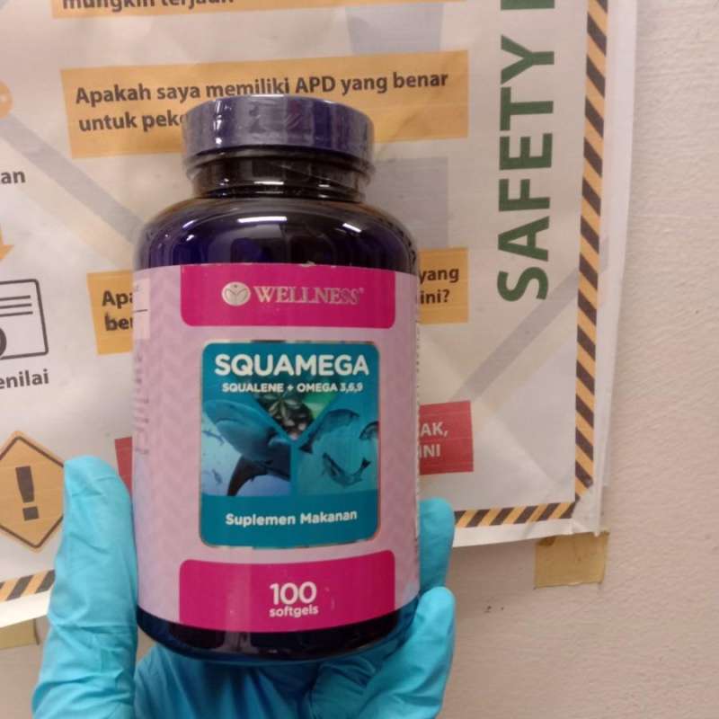 Jual Wellness Squamega Squalene + Omega 3,6,9 isi 100's di Seller ...