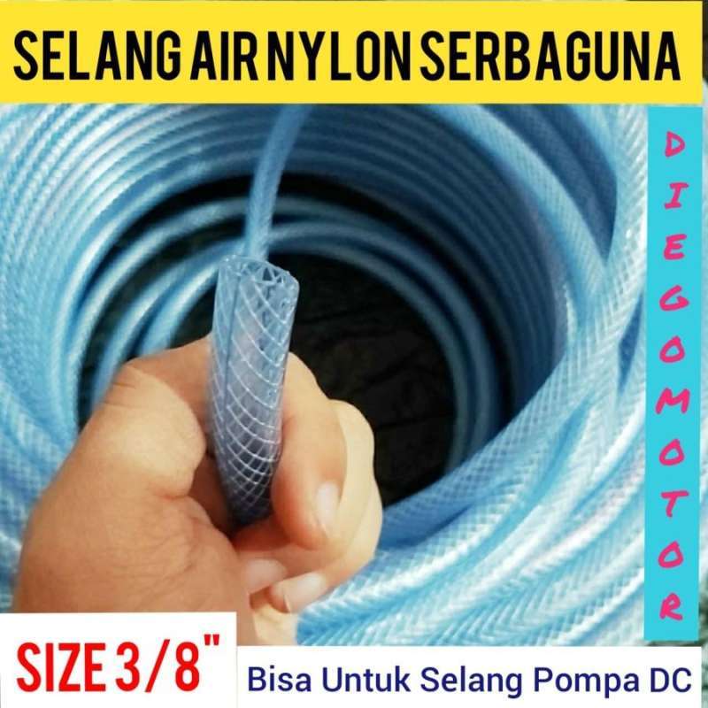 Jual Selang benang nylon air serbaguna ukuran lubang 3/8 eceran per meter . di Seller DIEGO ...