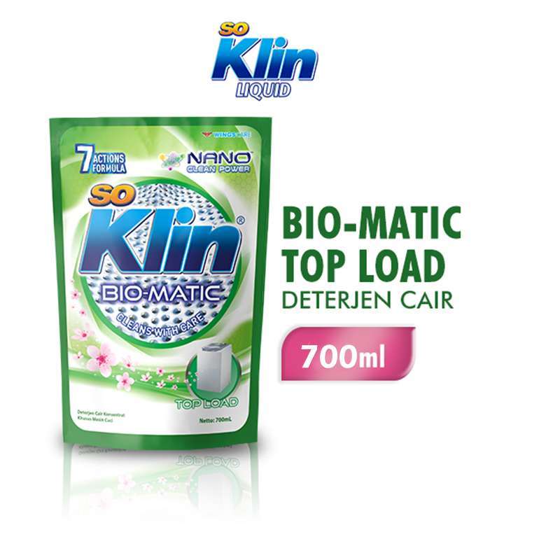 Jual [buy 2 Get 1] - So Klin Bio-matic Softener Liquid Detergent Front ...