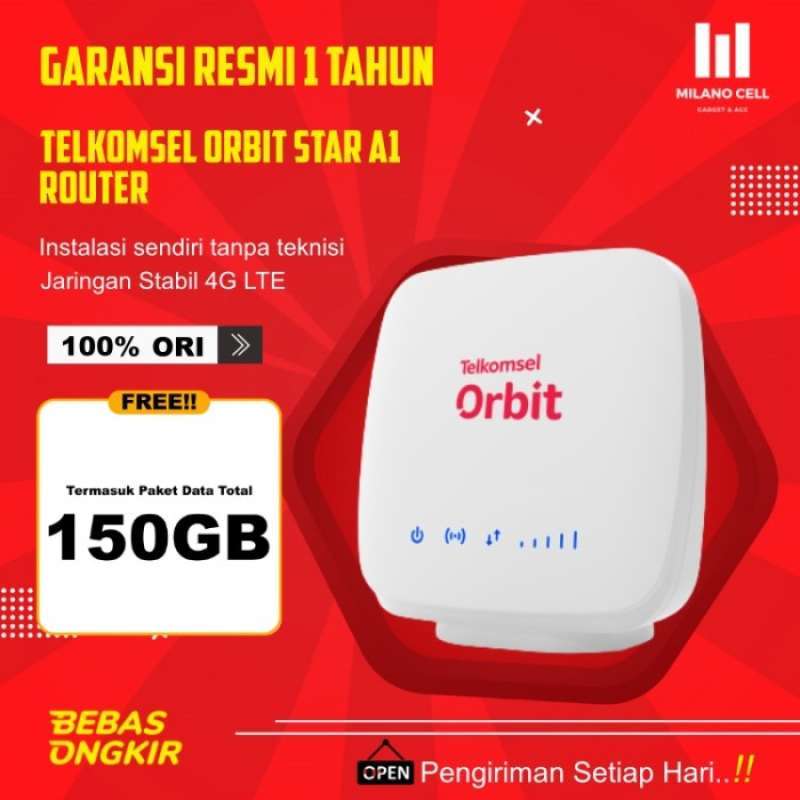 Promo Telkomsel Orbit Star A1 Modem Router 4G Wifi High Speed Diskon 11 ...