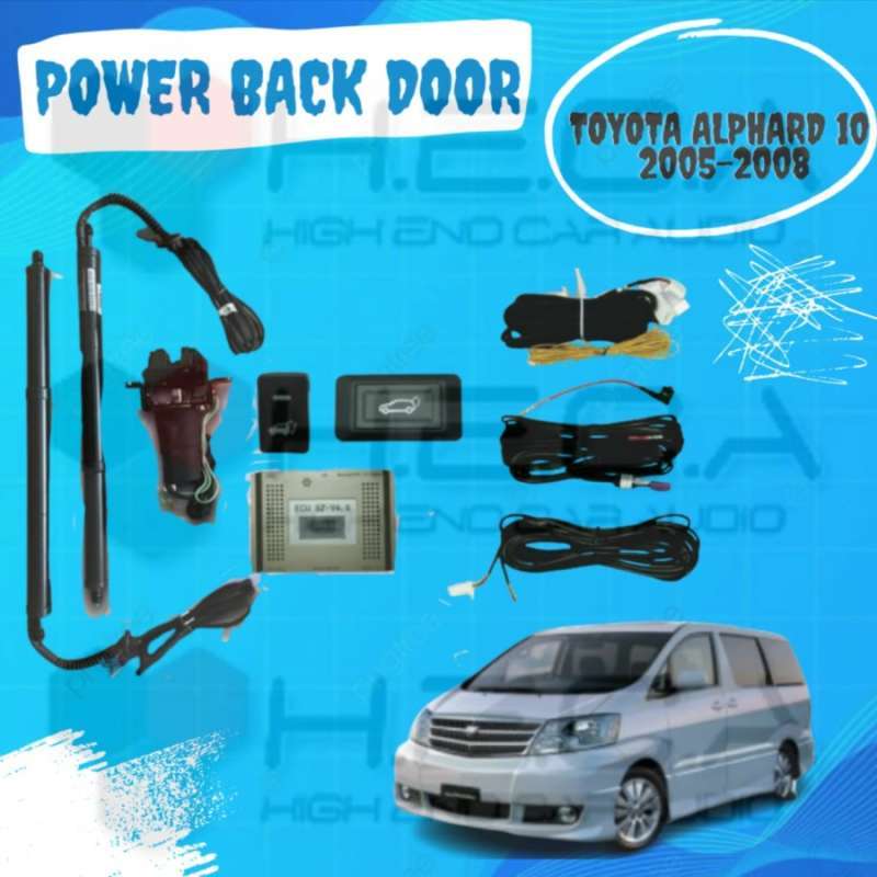 Jual Power Back Door Toyota Alphard 2005-2008 Pintu Bagasi Elektrik ...