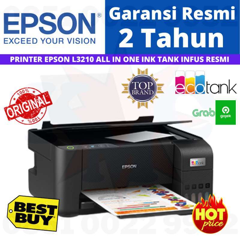 BEGINI CARA INSTALASI PRINTER EPSON L3210 || PRINTER EPSON, 41% OFF