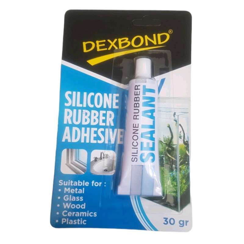 Jual Lem Silikon Rubber Adhesive Dexbond 30gram / Lem Sealant / Lem ...