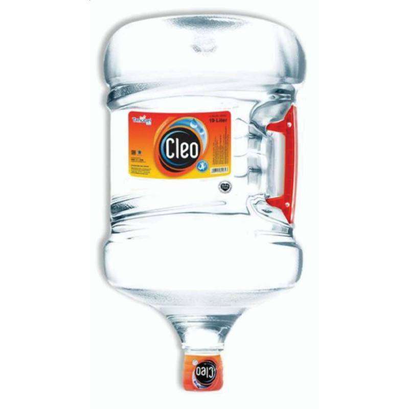 Promo Cleo Air Minum Demineral 19 liter isi + galon Diskon 23% di ...