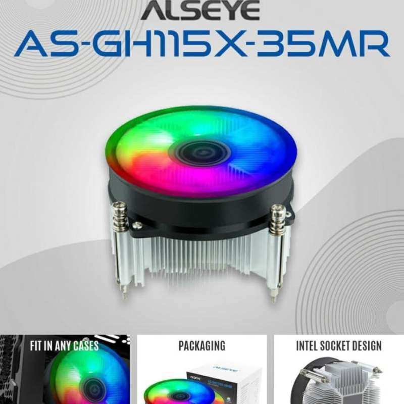 Jual Alseye AS-GH115X-35MR Auto RGB Fan Processor intel di Seller ...