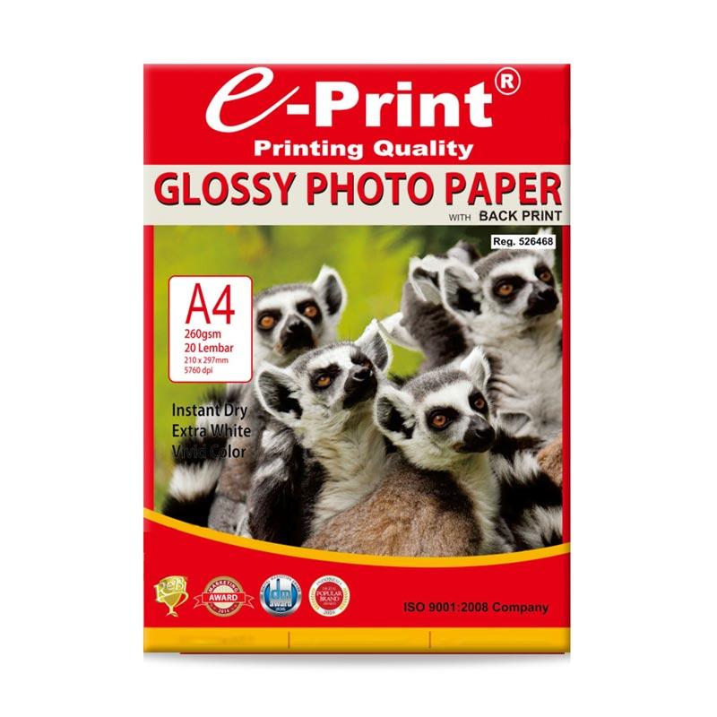 Promo E-Print Koala Glossy Photo Paper [A4 260gsm] Diskon 44% di Seller ...