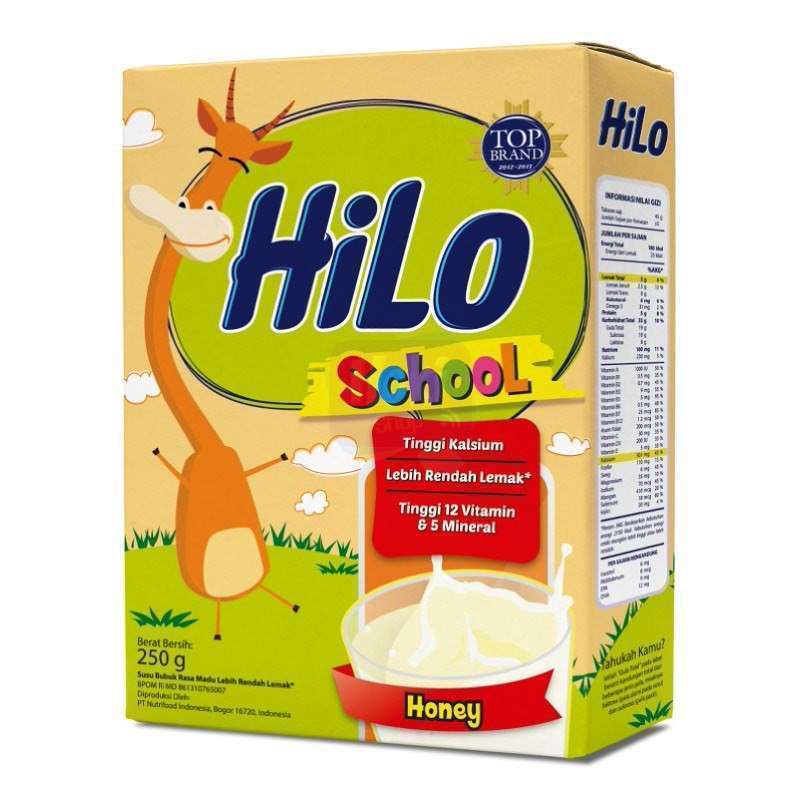 Jual Hilo Milk Pwd School Honey 250 Gr Di Seller Frestive Supermarket ...