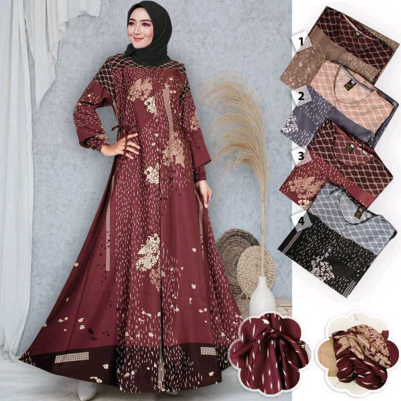 Promo Gamis Maxmara Lux-Gamis jumbo-gamis motif-Gamis dewasa-gamis ...