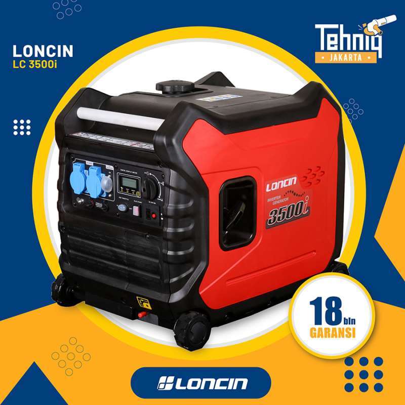 Jual Genset Gasoline Generator Inverter Series Loncin Lc 3500i 3300watt ...