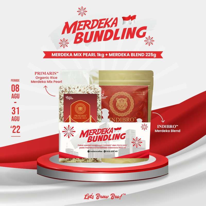 Jual Kopi INDIBRO Merdeka Bundling di Seller INDIBROCoffee Official ...