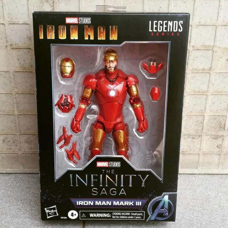 Jual HASBRO MARVEL LEGENDS INFINITY SAGA IRONMAN MARK 3 III IRON MAN ...