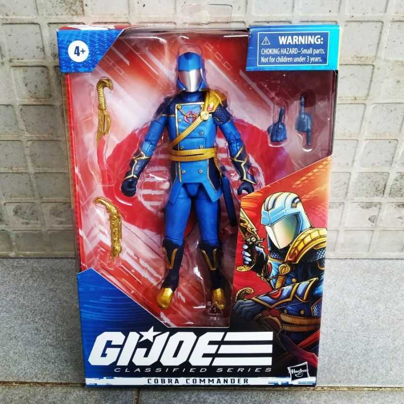 Jual HASBRO GI-JOE CLASSIFIED SERIES COBRA COMMANDER REGAL VARIANT ...