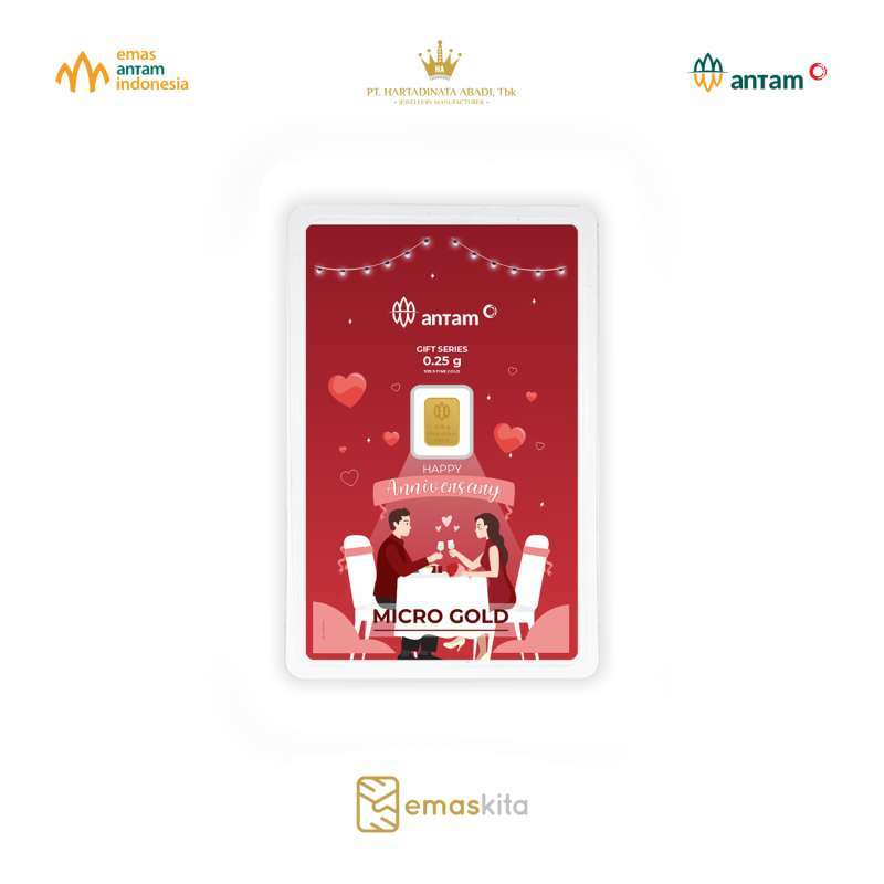 Jual Emas Antam Logam Anniversary Model Terbaru Asli - Harga Terbaru ...