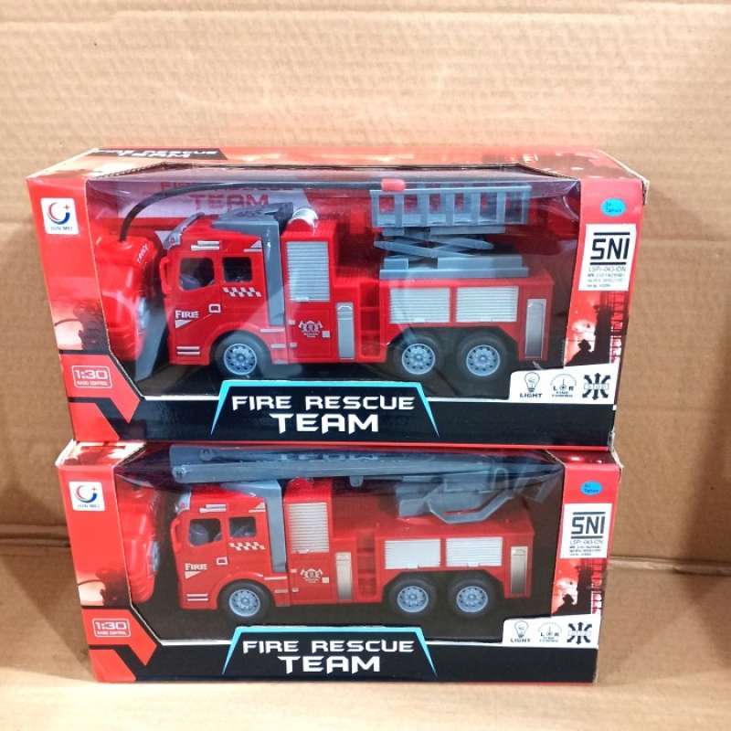 Promo mobil remot pemadam kebakaran / mainan anak laki laki - tangga ...