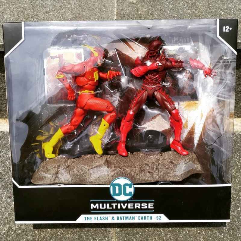Jual MCFARLANE DC MULTIVERSE 2-PACK THE FLASH & BATMAN EARTH-52 RED ...