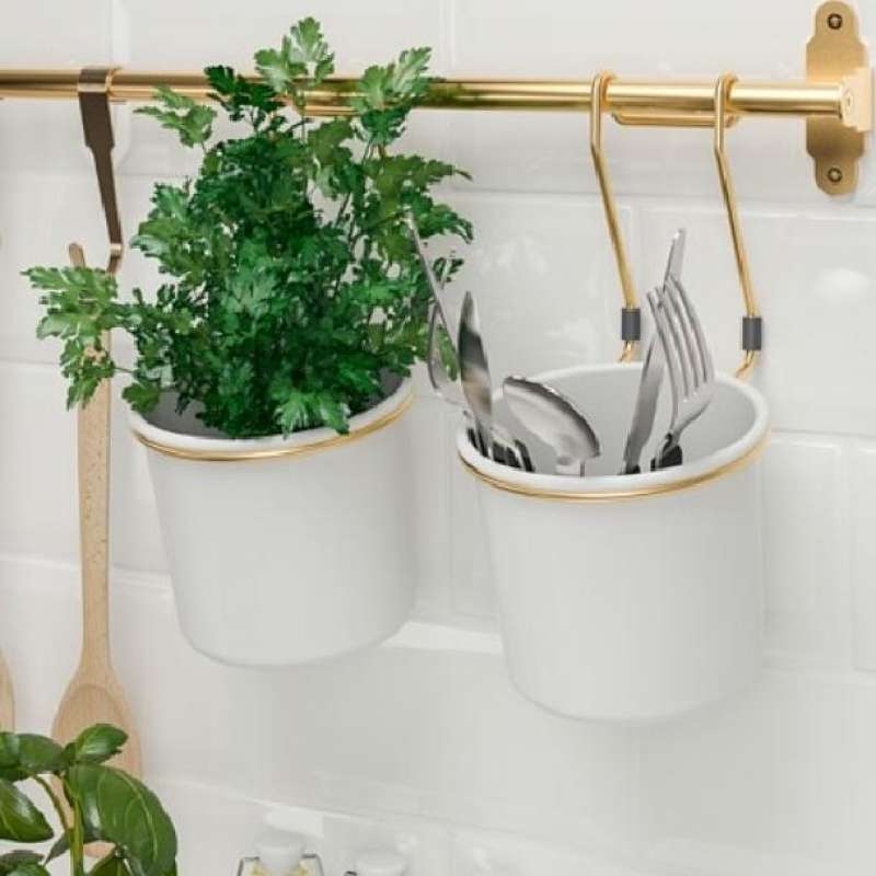 Jual Rel Batang Besi Htp Gantungan Dinding Dapur Kuat Original 60cm ...