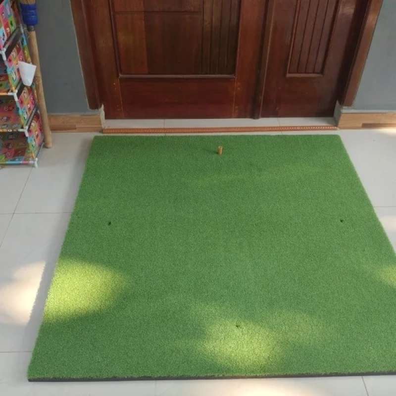 Jual driving range 150 cm x 150 cm-Driving golf matt 1.5 m x 1.5m di ...