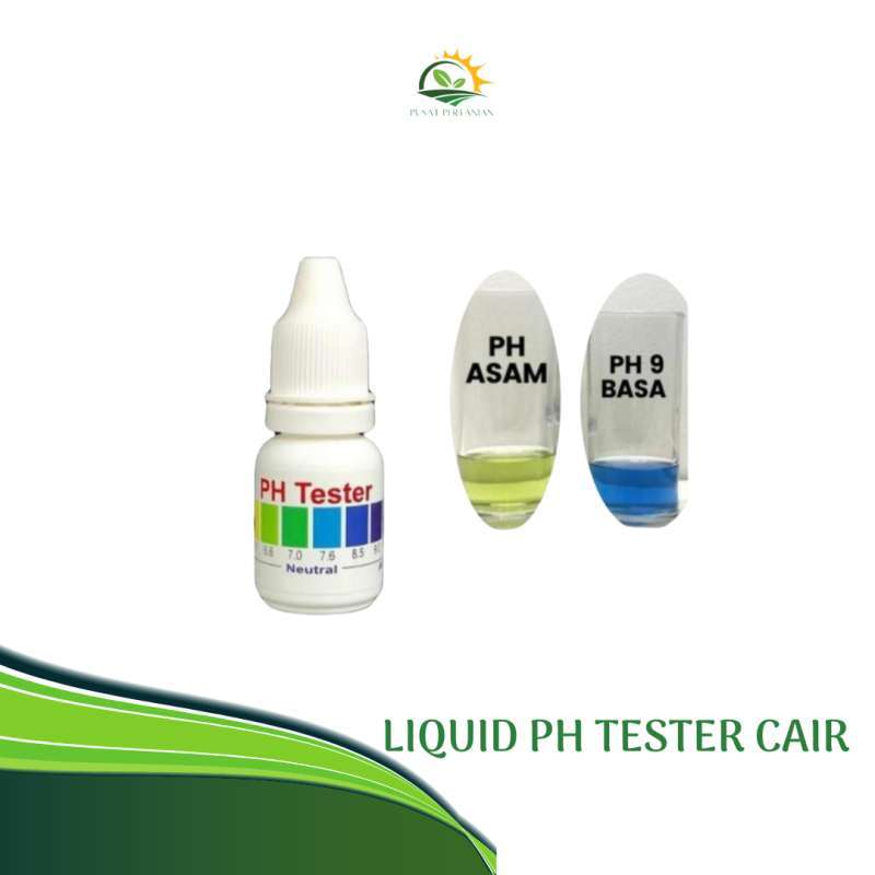 Jual LIQUID PH TESTER CAIR drop tetes 15ML cairan tes kandungan asam ...