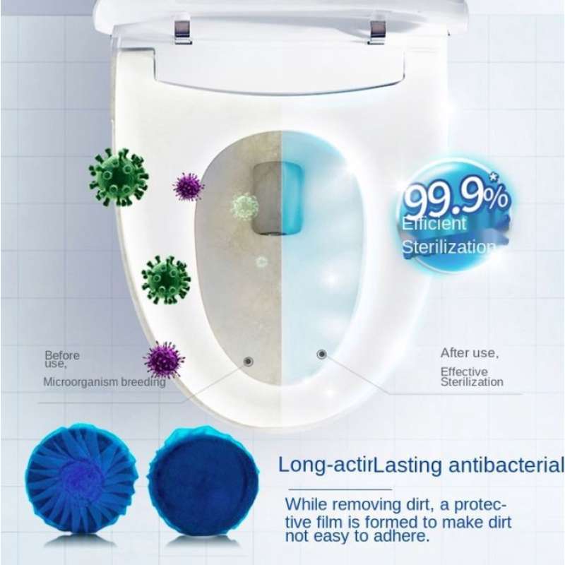 Jual [ready Stock] Tablet Pembersih Toilet Wc Kamar Mandi Tablet ...
