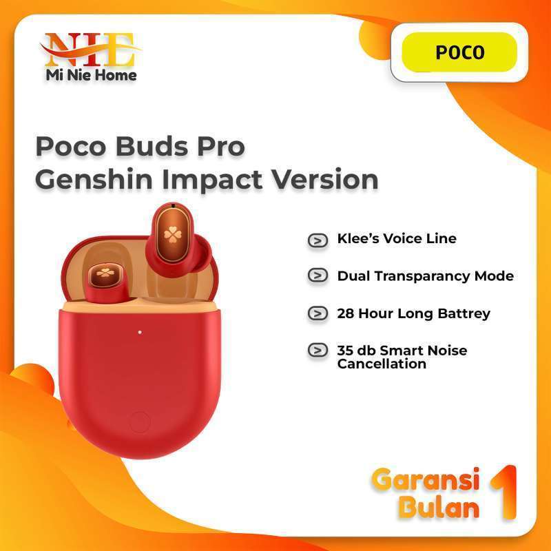 Jual POCO Buds Pro TWS Earbuds Edition Genshin Impact di Seller Toko ...