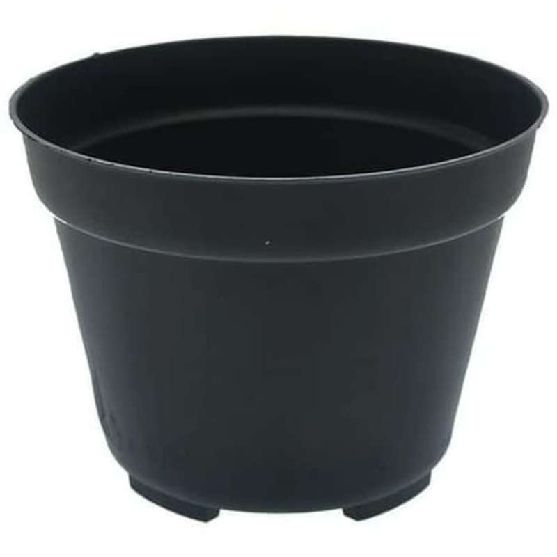 Jual Pot Bunga Tanaman Plastik 40 cm Hitam Global Lion di Seller ...