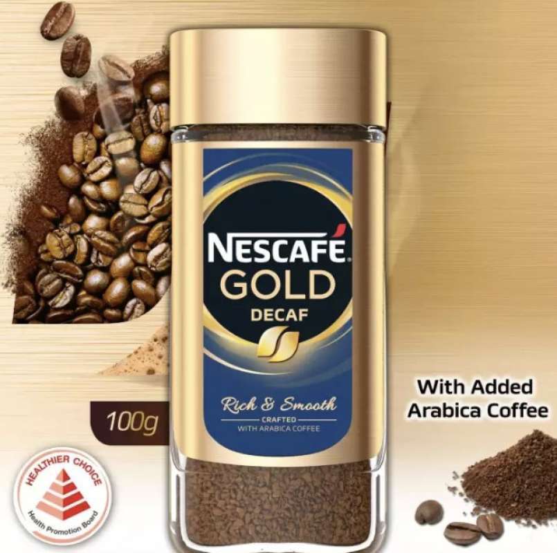 Jual Nescafe Gold Decaf Blend Instant Soluble coffee di Seller Gunung ...