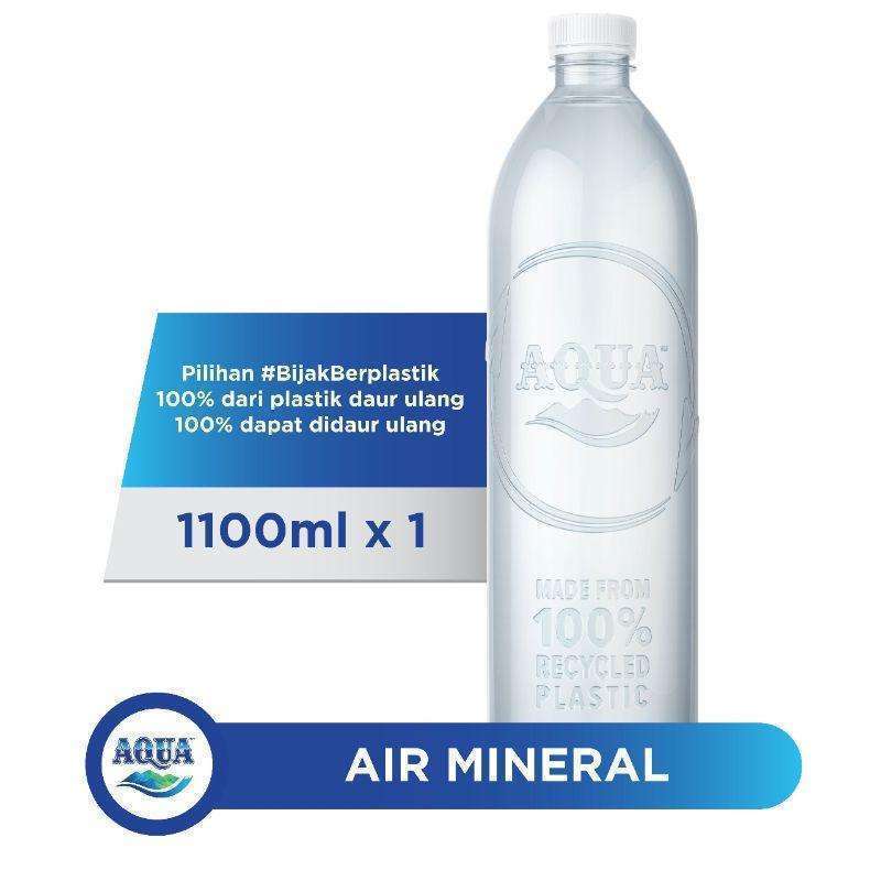 Jual Aqua Life Mineral Water Bottle 1100 Ml Di Seller Frestive ...