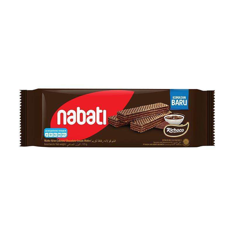 Jual RICHEESE NABATI WAFER CHOCOLATE 175 GR di Seller FRESTIVE ...