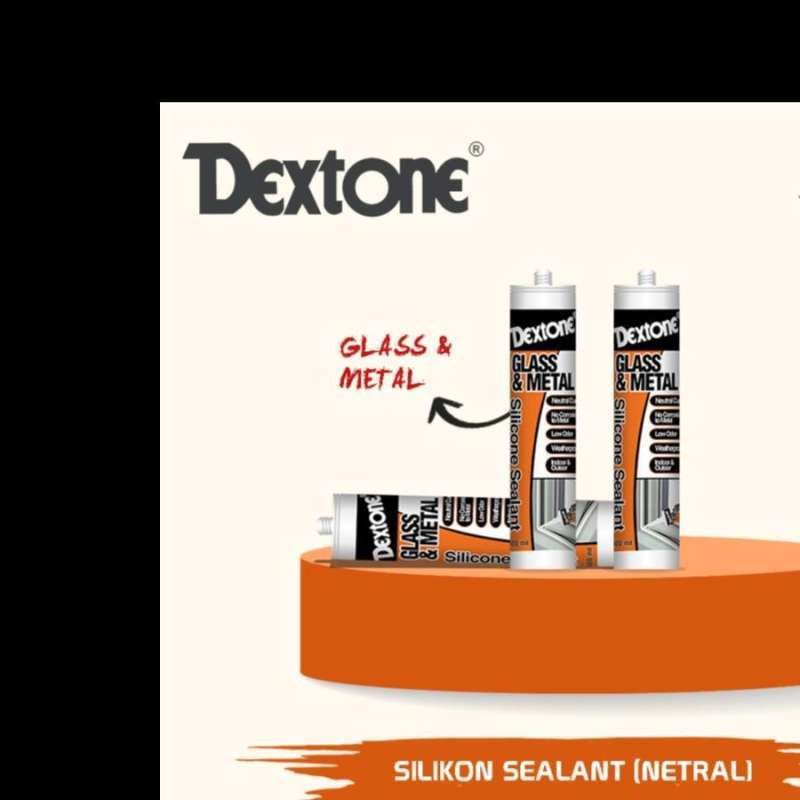 Jual DEXTONE SILICONE SEALANT GLASS & METAL warna PUTIH di Seller ...