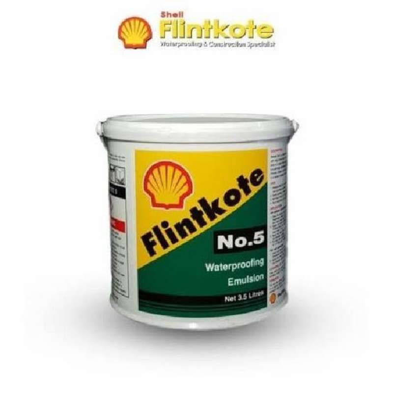 Jual SHELL FLINTKOTE | BITUMEN WATERPROOFING NO.5 3,5LTR di Seller ...