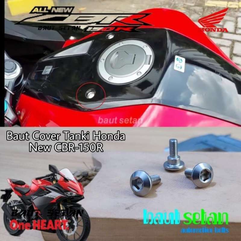Jual Baut Cover Tanki Honda CBR150 Original di Seller Devil Bolts ...