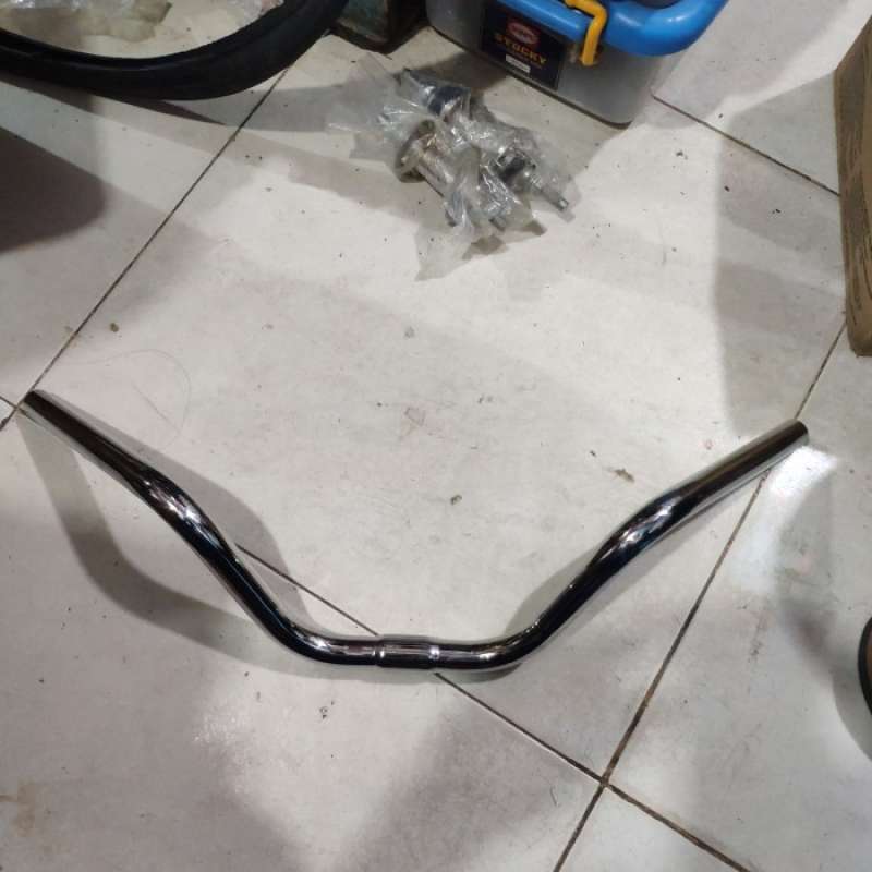 Promo Stang Sepeda Minion Handle Bar Chrome Besi Diskon 11% di Seller ...