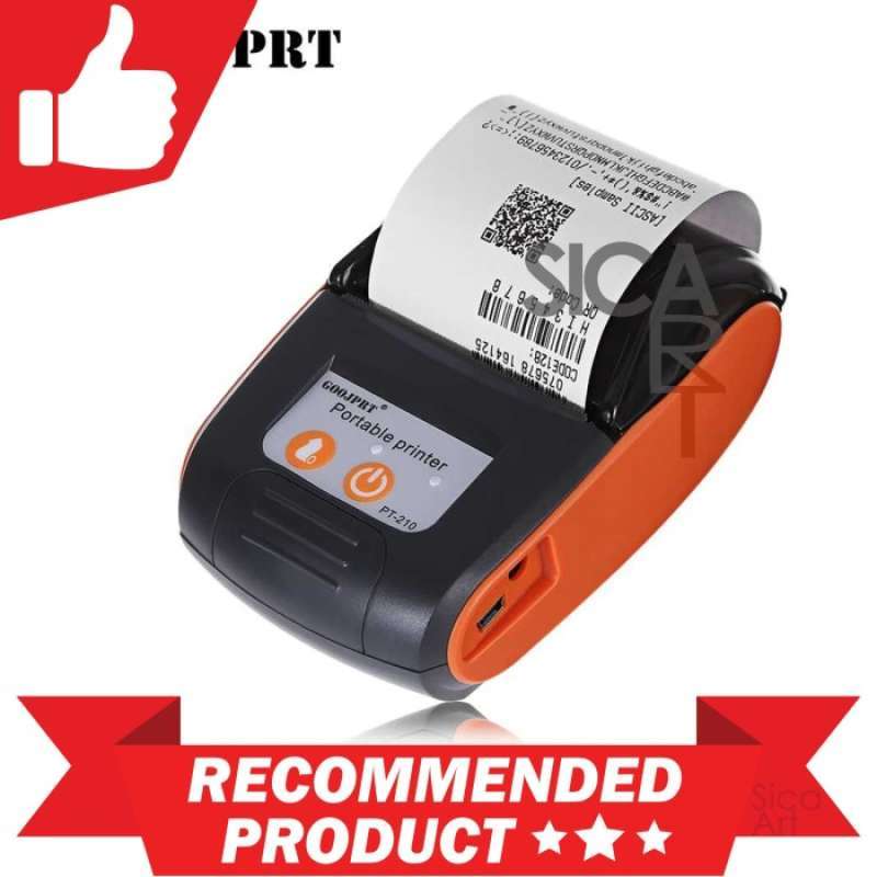 Promo Goojprt Pos Bluetooth Thermal Receipt Printer 58mm - Jp-pt210 Diskon 11% Di Seller Kerrin ...