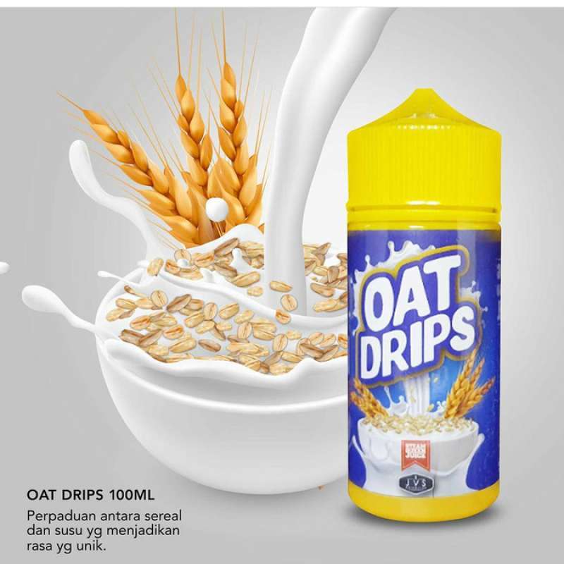 Promo OAT DRIPS V1 OATDRIP OAT DRIP CEREAL MILK JVS STEAM QUEEN JUICE ...